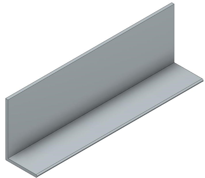 AG-Type Ceiling Perimeter Angle Trims 3.0m WHITE ALUMINIUM – PARTITIONS LTD