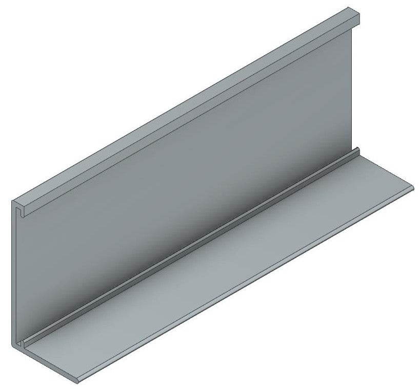 AG-Type Ceiling Perimeter Angle Trims 3.0m WHITE ALUMINIUM – PARTITIONS LTD